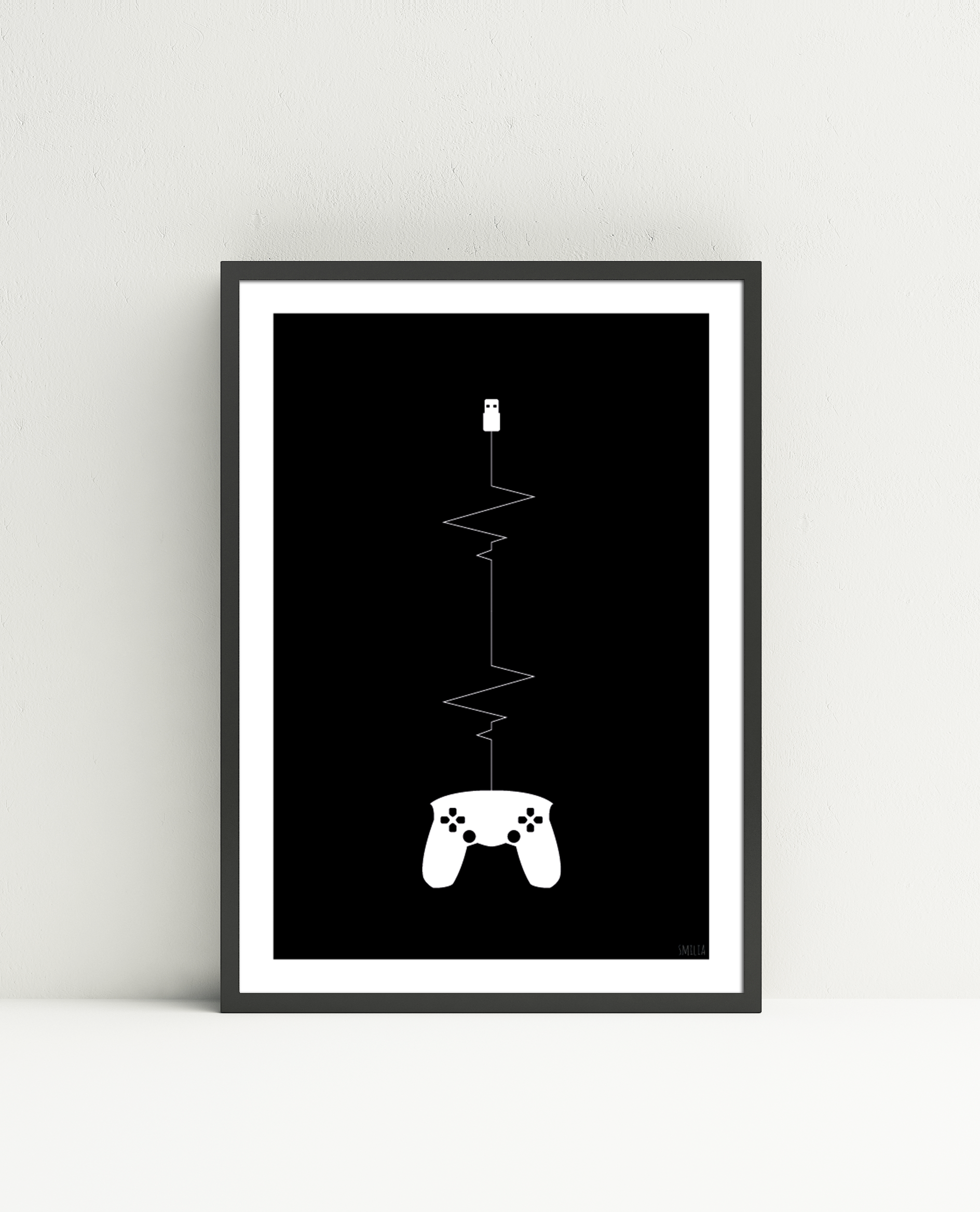 Gamer Plakat (Konsol A4) - Udsalg - StiLia ApS