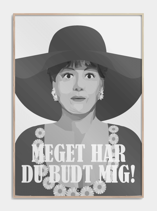 Meget har du budt mig ! Olsenbanden A5 kort ( Yvonne) - Kort - StiLia ApS Meget har du budt mig ! Olsenbanden A5 kort ( Yvonne) - Kort - StiLia ApS